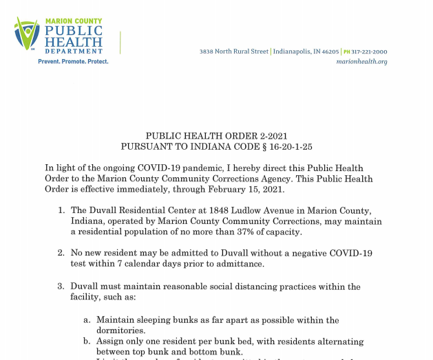 Public Health Orders
