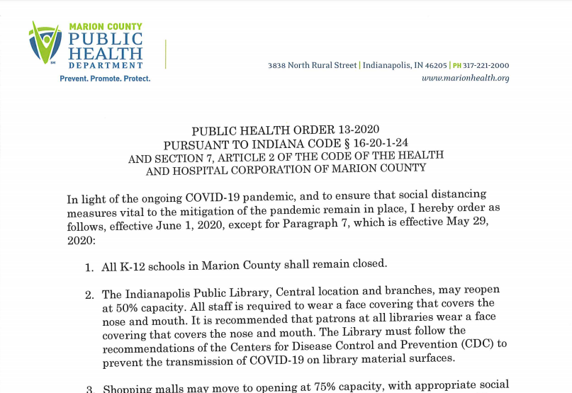 Public Health Orders