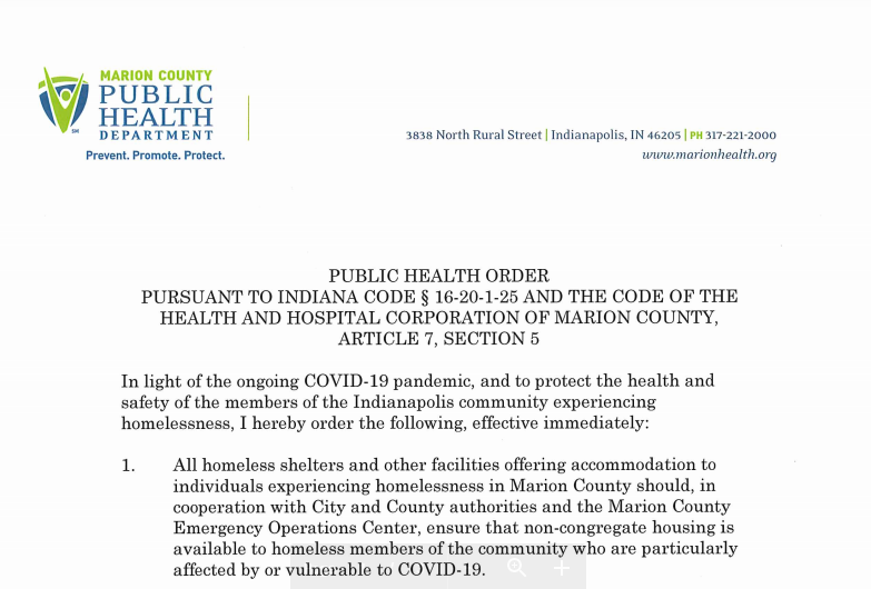 Public Health Orders